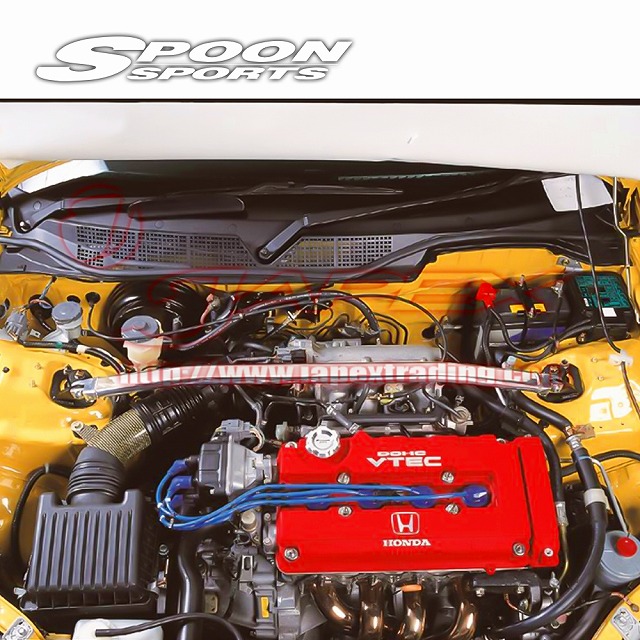 SPOON SPORTS Front Strut Tower Bar for HONDA CIVIC EG6 B16A 74300-EGA-000 | eBay